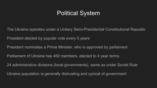 Ukraine General Background project | PPTX