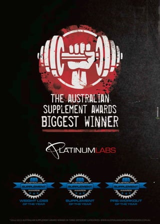 Platinum Labs – The Australian Supplements Awards Biggest Winner. | PDF ...