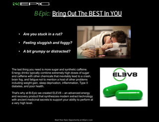 Bepic Elav8 Best 2017 MLM | PDF