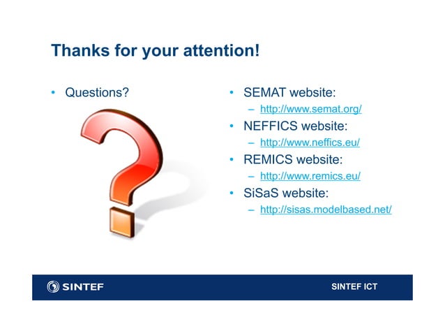Towards an Agile Foundation for the Creation and Enactment of Software Engineering Methods: The ...