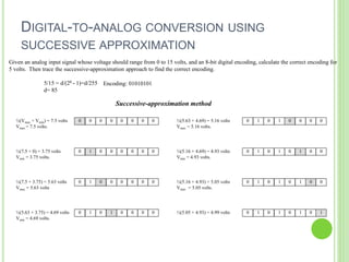 Analog to Digital , Digital to Analog Conversion | PPT
