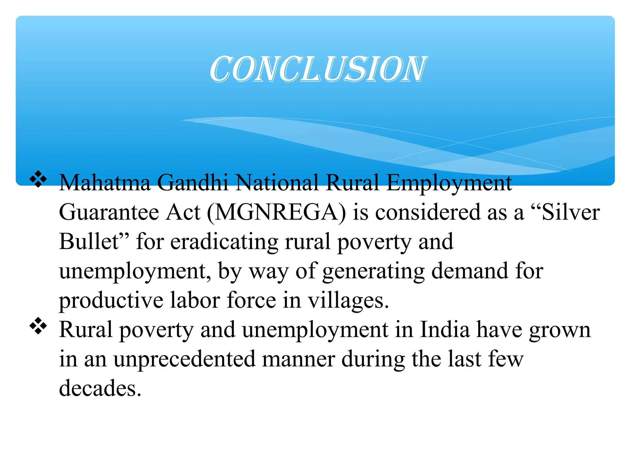 SURVEY ON MNREGA SCHEME | PPT