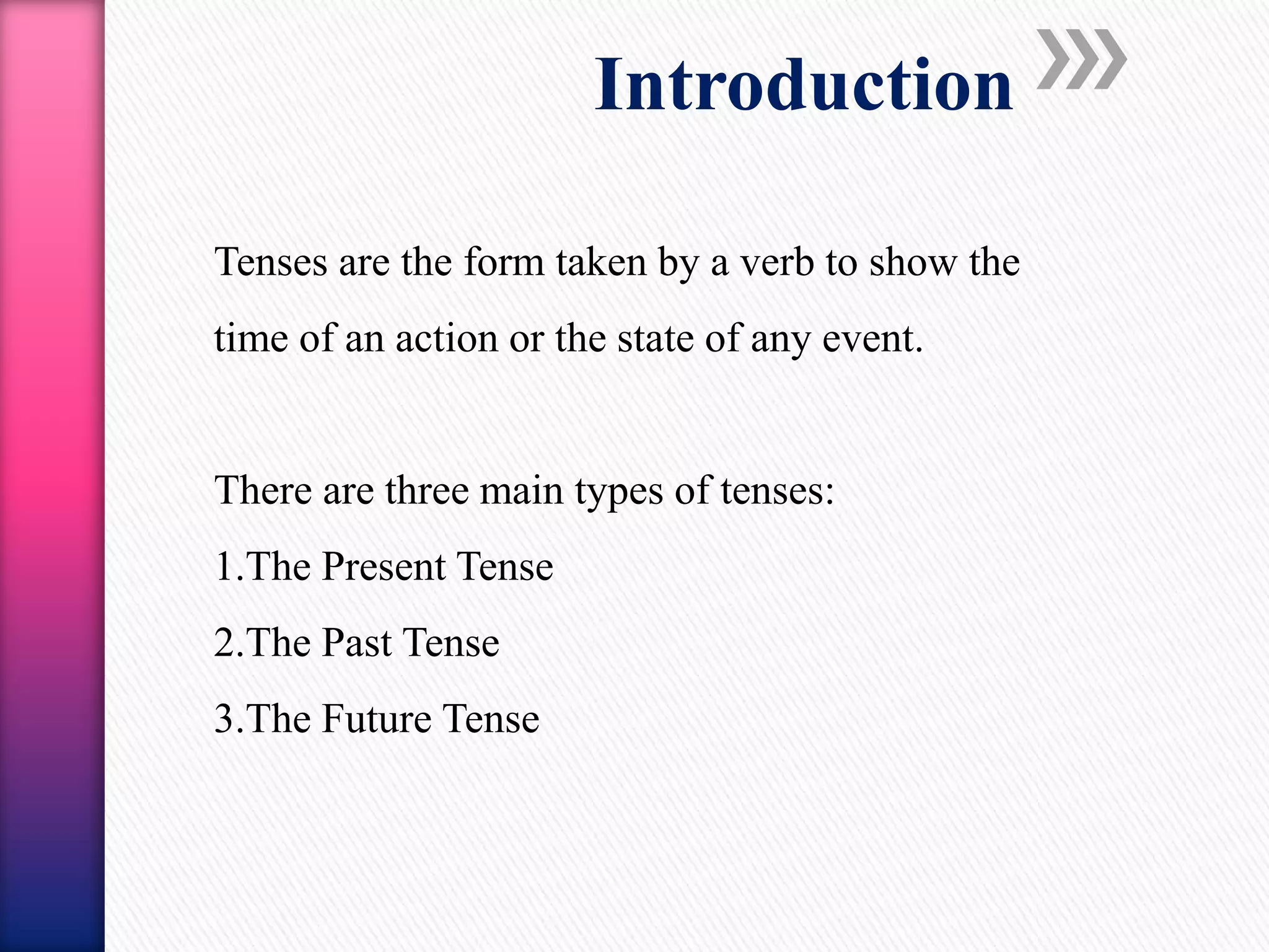 TENSES in English Grammar | PPTX