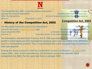competition act | PPTX