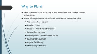 Planning in India presentation | PPTX