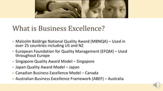 Business Excellence: People | PPT