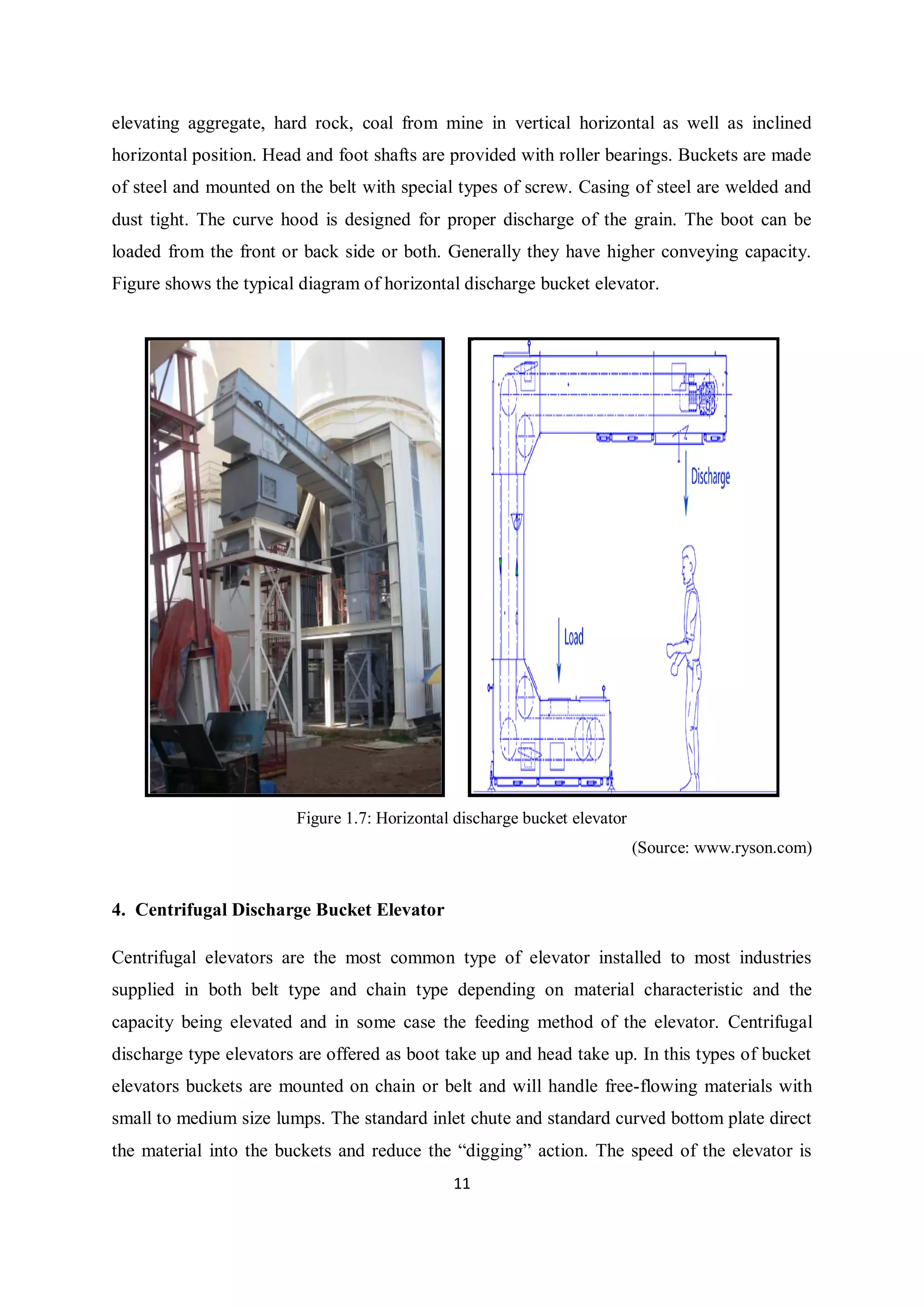 Design and Model of Bucket Elevator | PDF