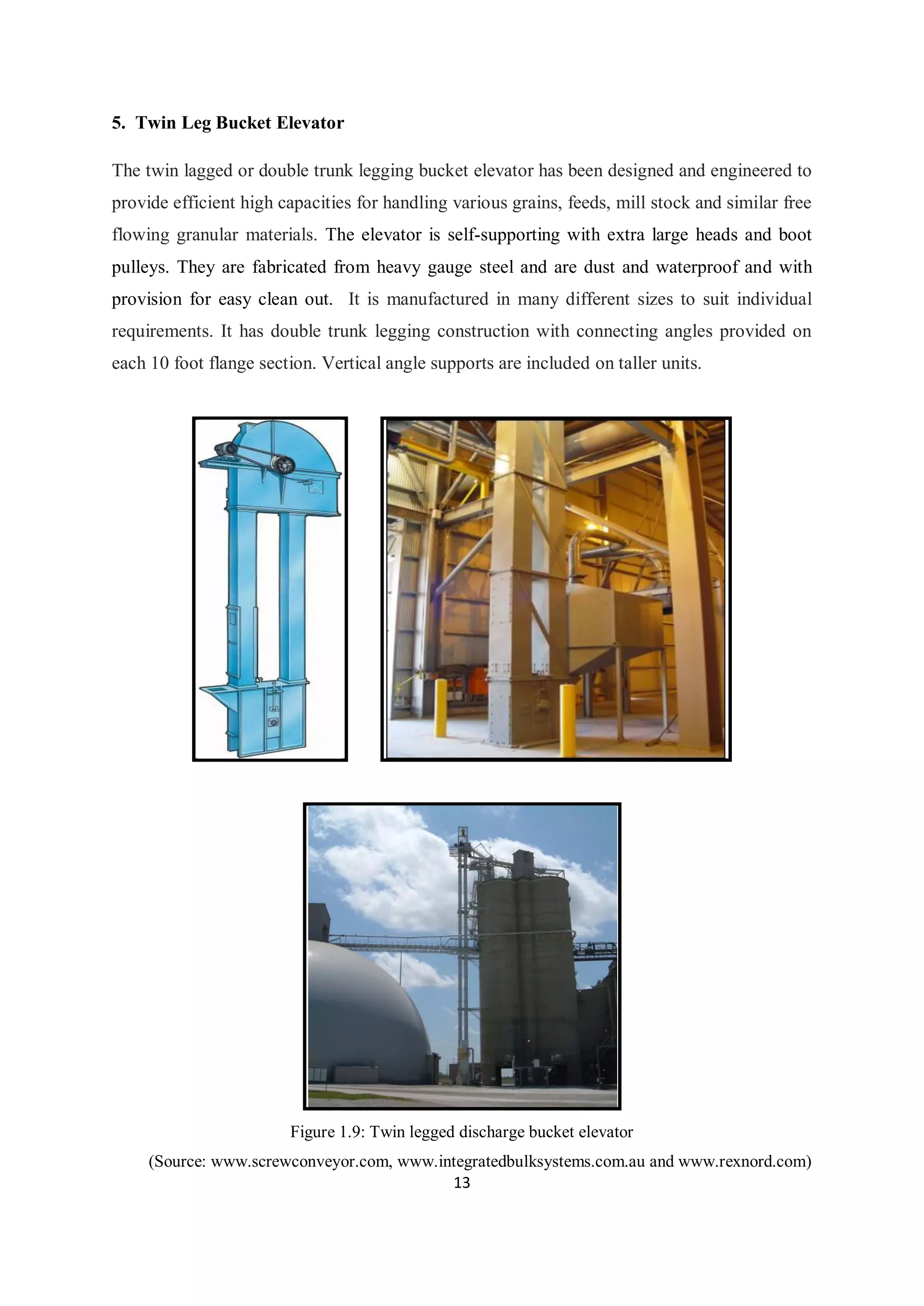 Design and Model of Bucket Elevator | PDF