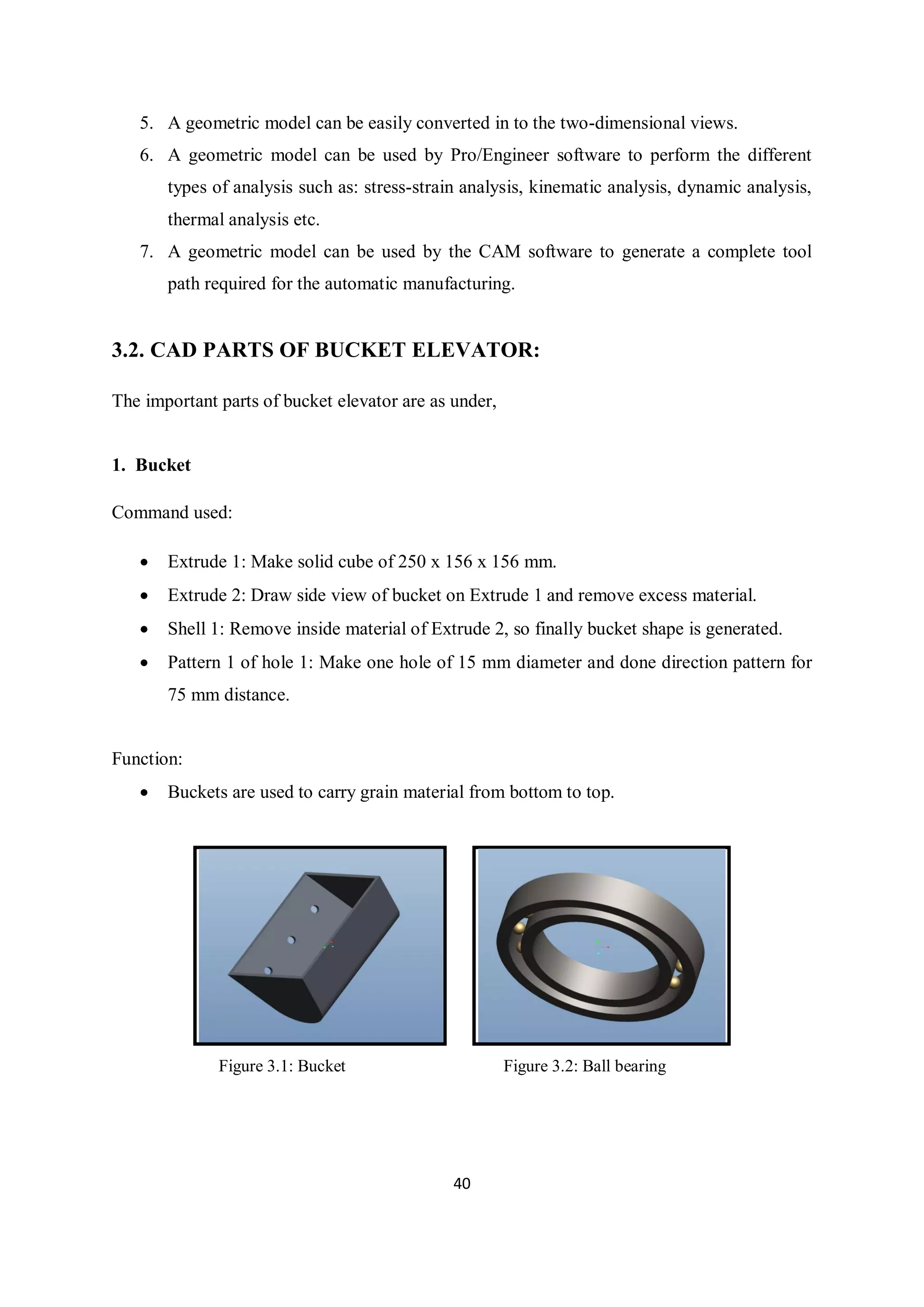 Design and Model of Bucket Elevator | PDF