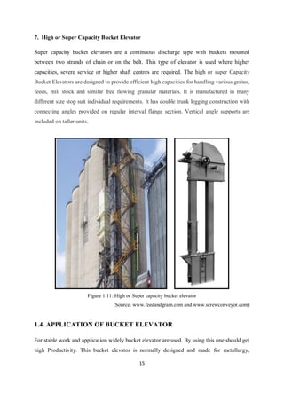 Design and Model of Bucket Elevator | PDF