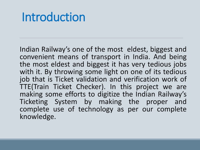 Automated Train Ticket Validation And Verification System | PDF