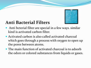 AIR FILTERATION USING HEPA FILTERS | PPTX