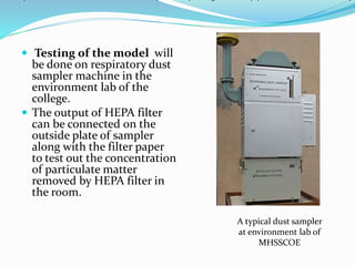 AIR FILTERATION USING HEPA FILTERS | PPTX