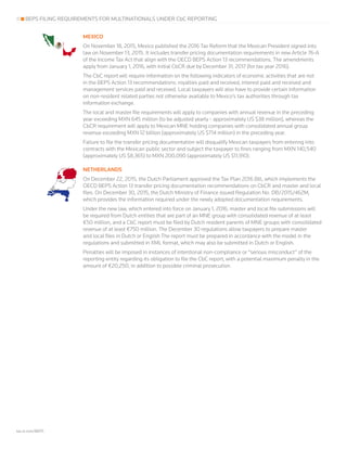 BEPS filing requirements for multinationals under country by country ...