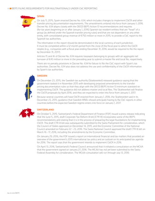BEPS filing requirements for multinationals under country by country ...