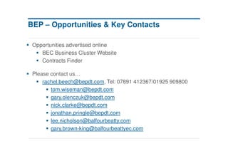 BEP supply chain presentation 160929 | PDF | Logistics | Business