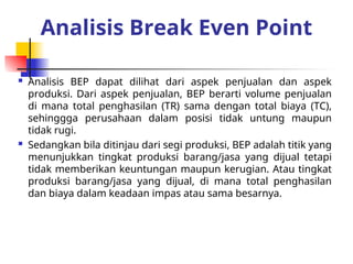 bep_update perhitungan BEP PKWU SMA .ppt