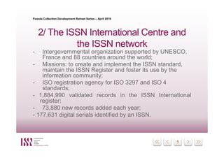 ISSN: a key identifier poised for innovation | PDF