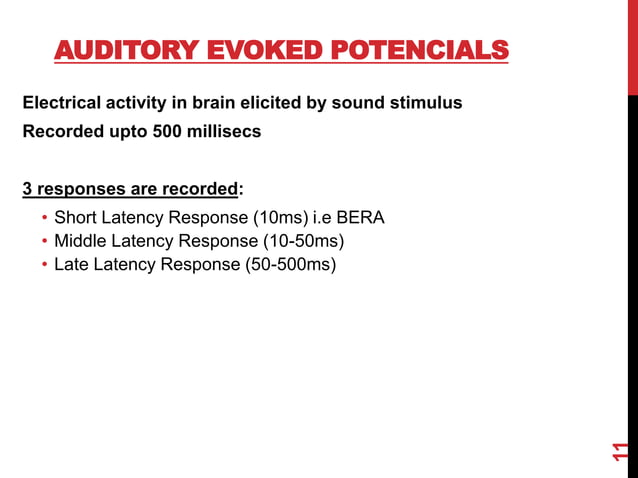 BERA AND otoacoustic emission edited.pptx | Free Download