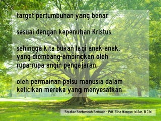 Berakar bertumbuh berbuah | PPSX