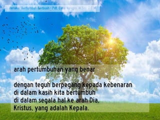 Berakar bertumbuh berbuah | PPSX