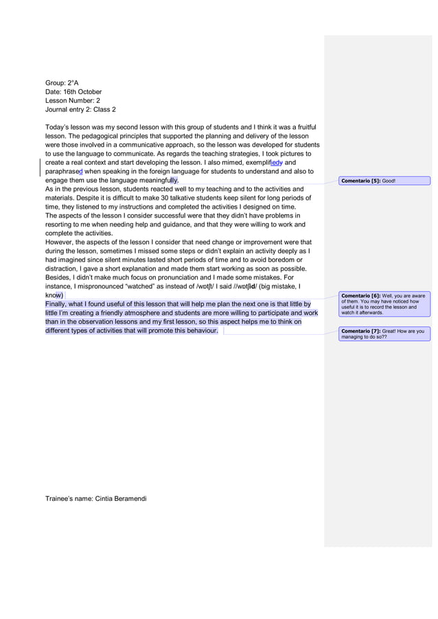 Beramendi journalentries-secondarylevel | PDF