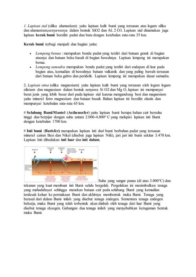 Berbagai bentuk muka bumi | PDF