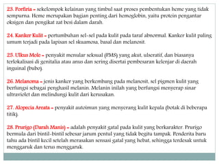 Berbagai jenis penyakit kulit dan obatnya | PPTX