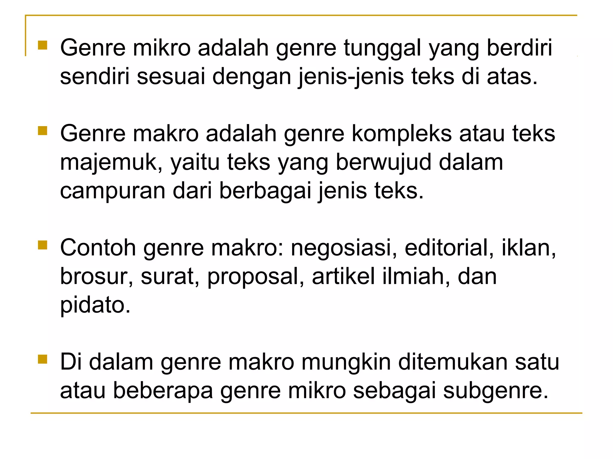 Berbagai jenis teks | PPT