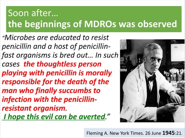 Novel Management Strategies in the Treatment of Infections with MDROs ...