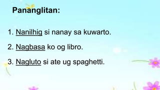 Berbo o Pulong Lihok | PPTX