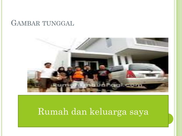 Bercerita tentang gambar atau bahan tiada perkataan | PPTX