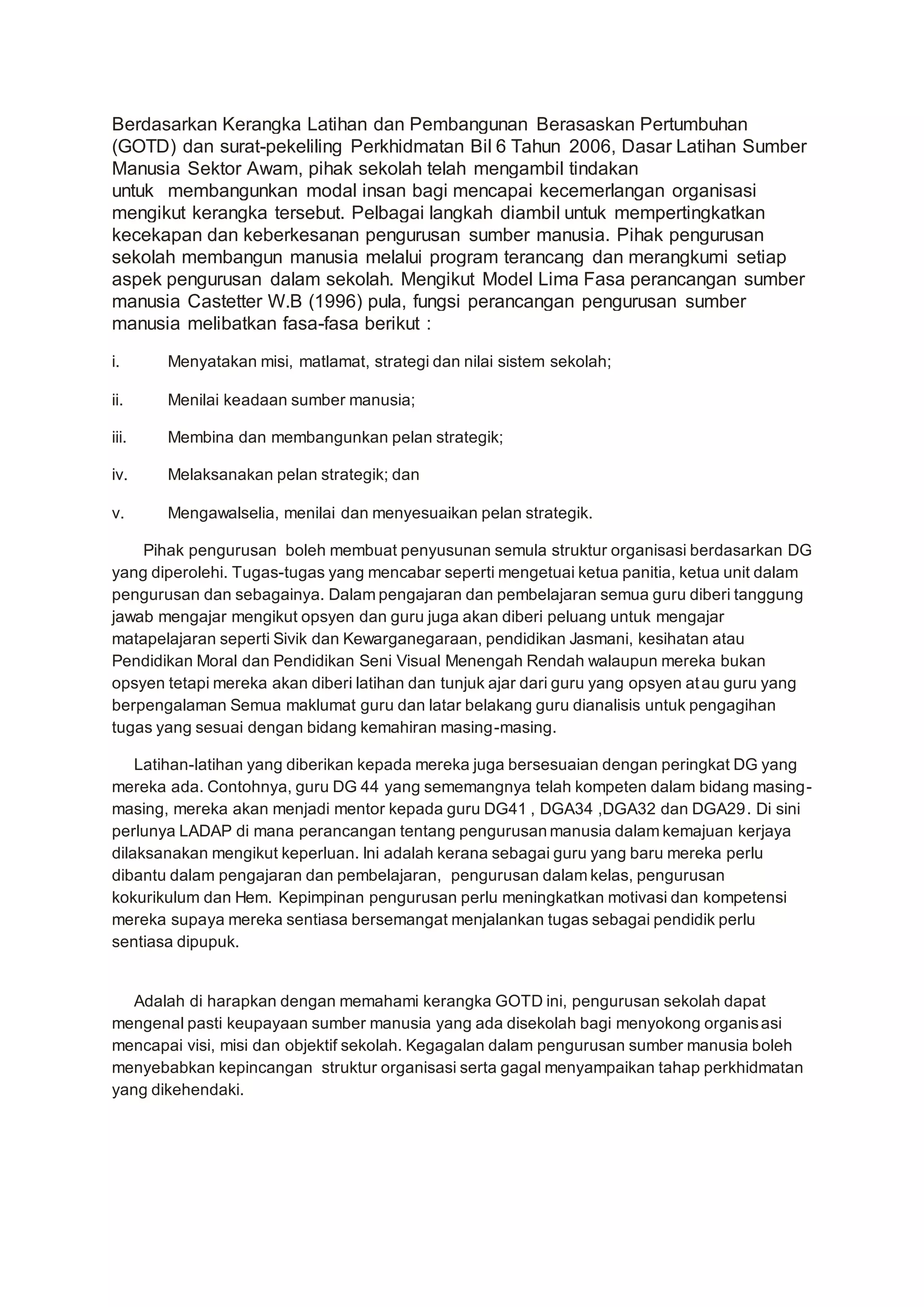 Berdasarkan kerangka latihan dan pembangunan berasaskan pertumbuhan | DOCX