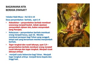 Berdoa Syafaat (with Ps Chris Hukubun) | PPT