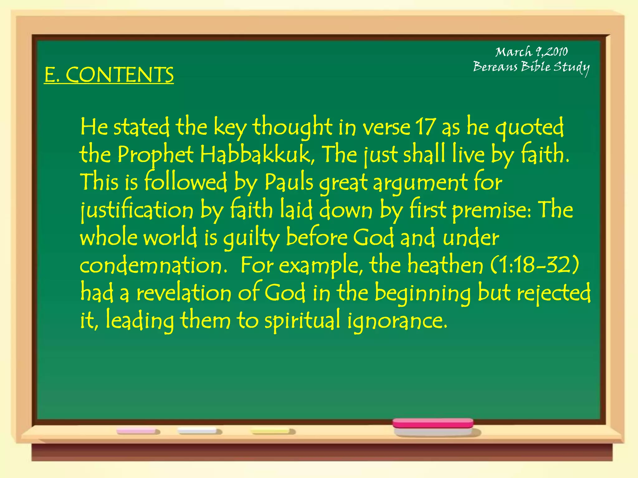 The Book of Romans | PPTX