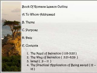 The Book of Romans | PPTX