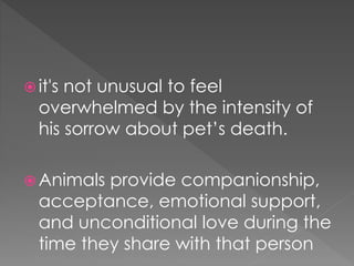 Bereavement and causes of bereavement | PPT