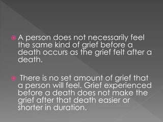 Bereavement and causes of bereavement | PPT