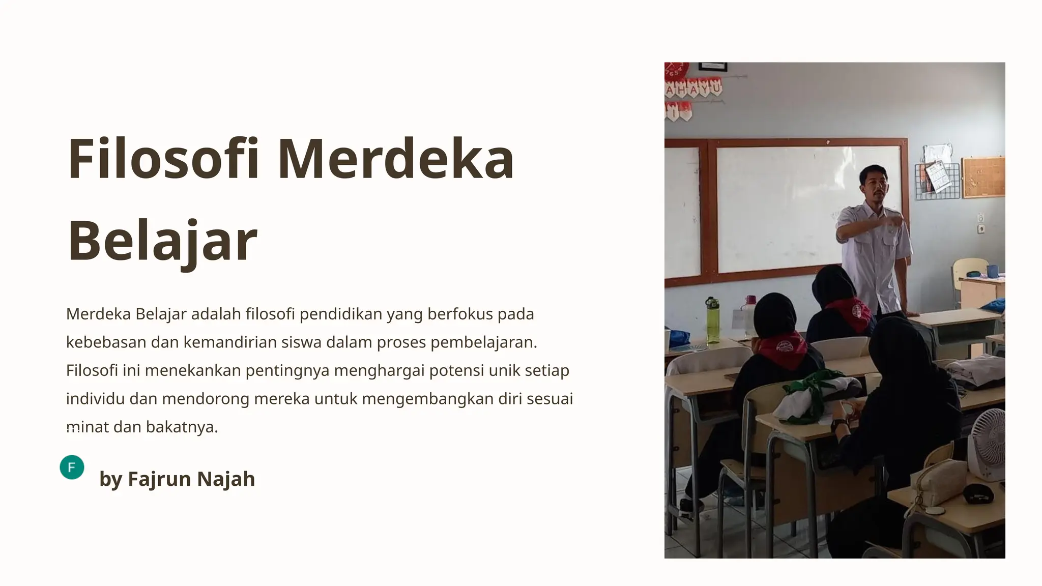 Berehan-Filosofi-Merdeka-Belajar-FJ.pptx