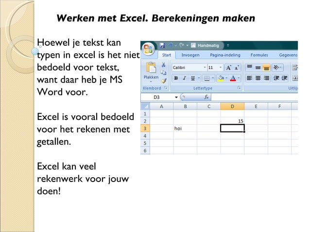 Berekeningen maken | PPT