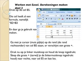 Berekeningen maken deel 2 | PPT