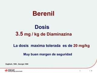 Berenil msd antiparasitarios finca productiva | PPTX
