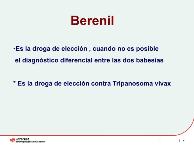 Berenil msd antiparasitarios finca productiva | PPTX | Biological ...
