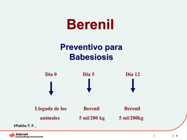 Berenil msd antiparasitarios finca productiva | PPTX | Biological ...