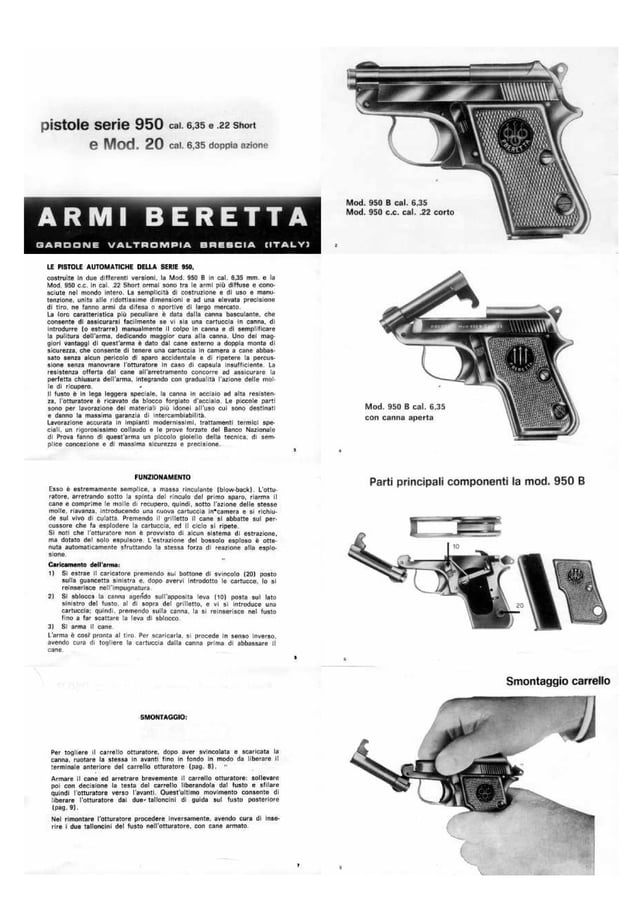 Beretta 950-20 | PDF