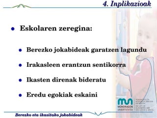 Haurren jokabideak | PPT