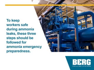 3 Steps to Ammonia Emergency Preparedness | PDF