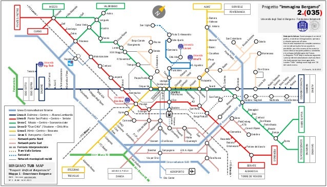 Bergamo TUB Map - immaginando un futuro di Trasporti Unificati Bergam…