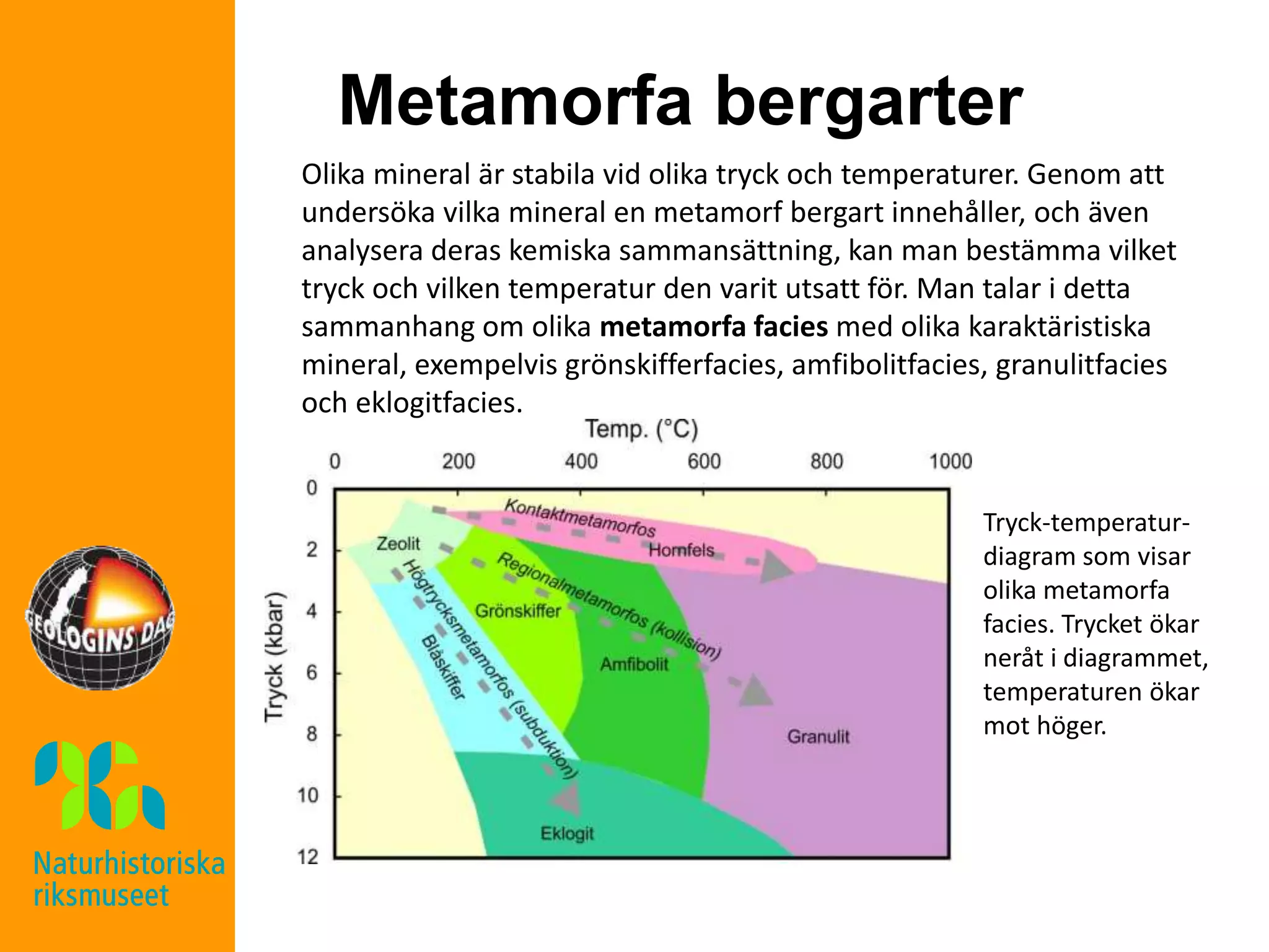 Bergarter och Bergartscykeln (Geografi lektionsmaterial) | PPTX