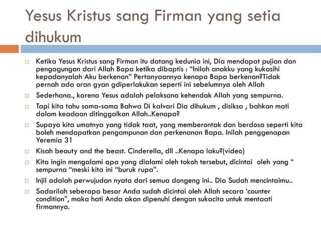 Bergaul dengan firman Allah | PPTX